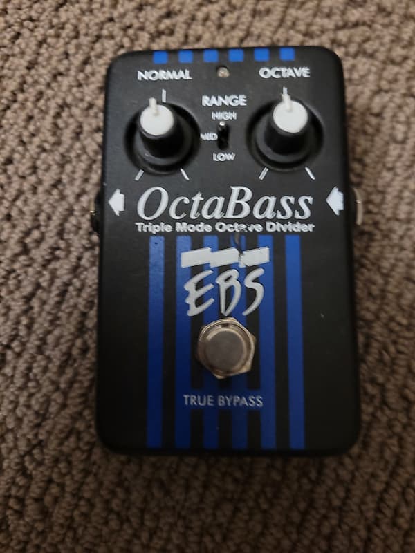 EBS OctaBass Blue Label Triple Mode Octave Divider mid 2010 - | Reverb