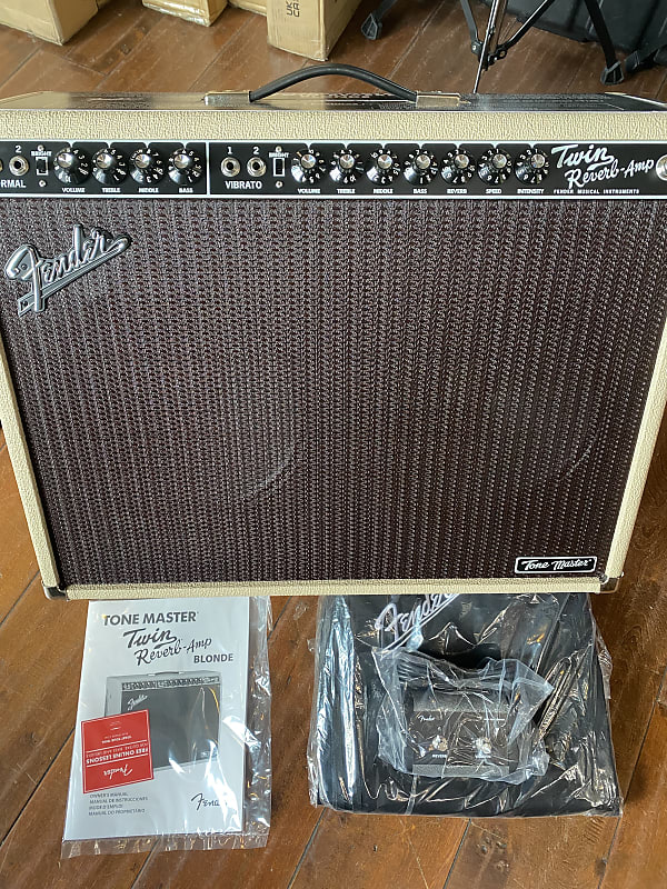 Fender Tone Master Twin Reverb Blonde | Reverb