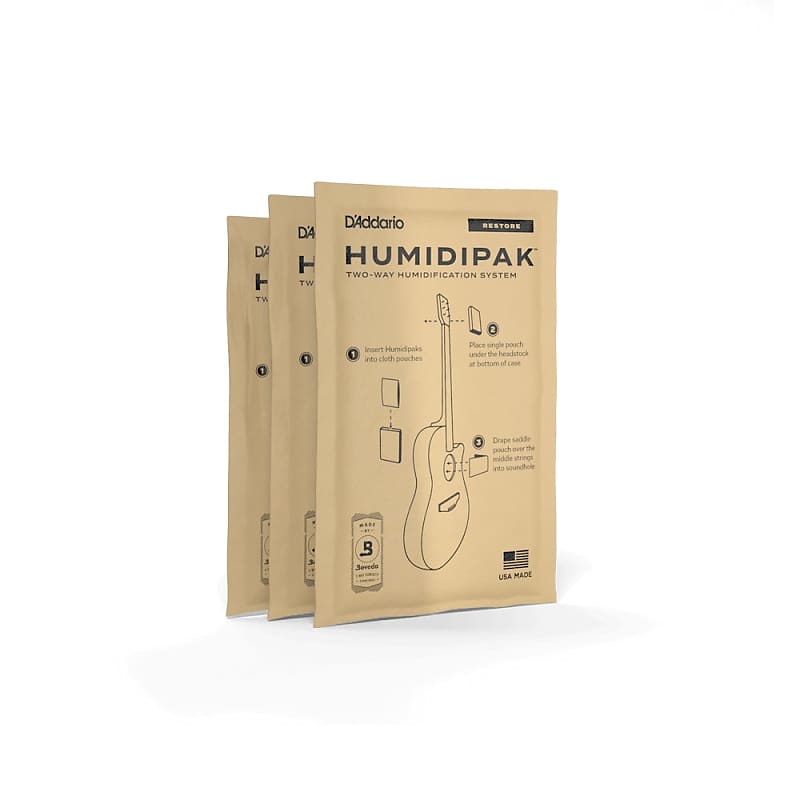 D'Addario Humidipack Restore Two-Way Humidification | Reverb Australia