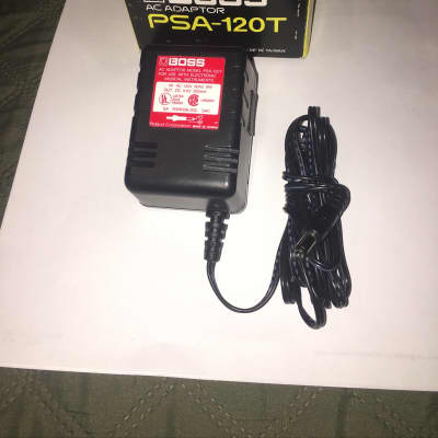 BOSS PSA-120T Power Supply 9V 200mA AC Adaptor w/Box - Boss | Reverb