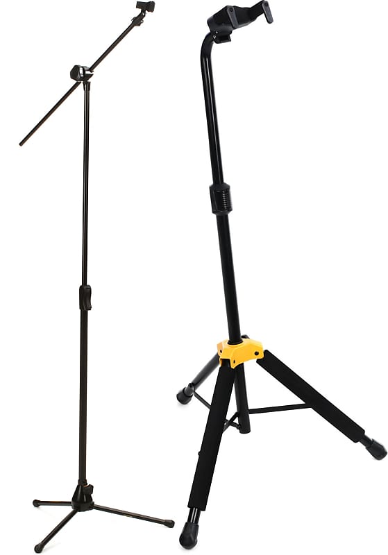 Hercules Stands MS533B EZ Clutch Tripod Microphone Boom Stand | Reverb
