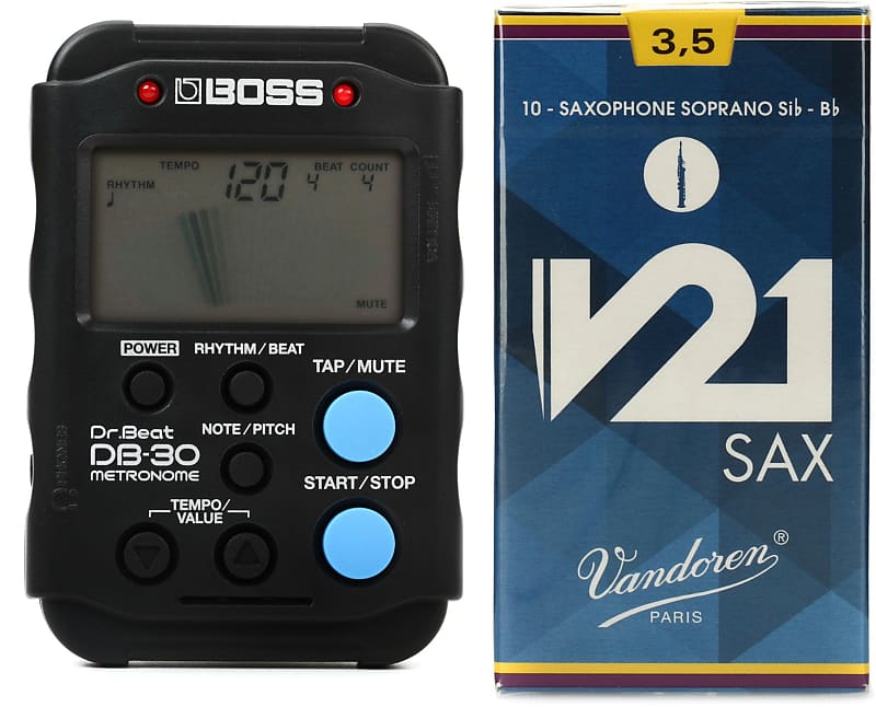 Boss DB-30 Dr. Beat Metronome Bundle with Vandoren SR8035 - | Reverb