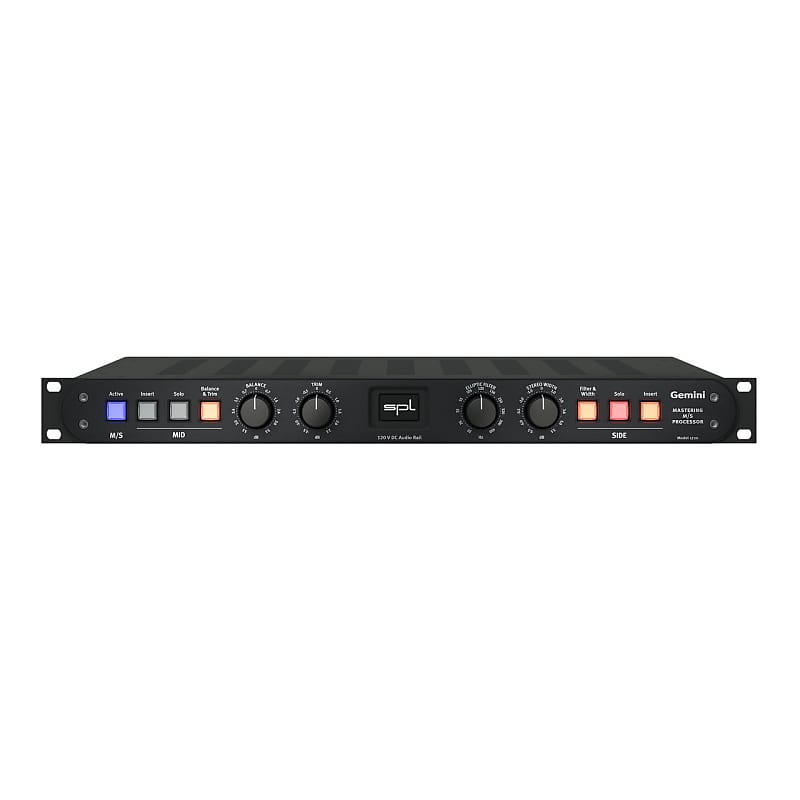 SPL GEMINI, Mastering M/S Processor with 120V DC Audio Rail | Reverb