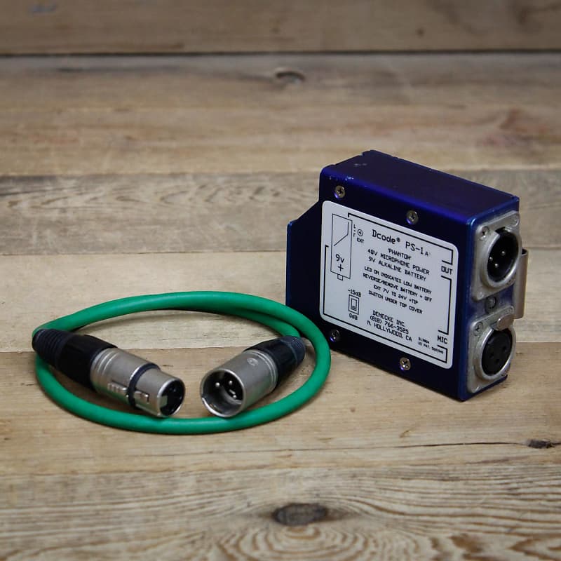 Denecke Dcode PS-1A Phantom Power Supply | Reverb