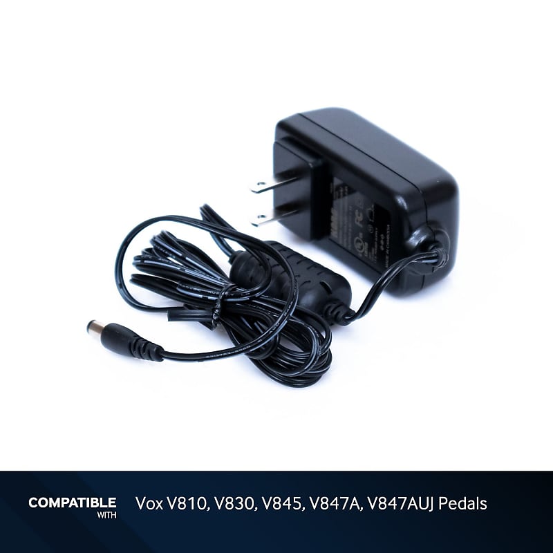 Vox Power Supply for V810, V830, V845, V847A, V847AUJ Pedals | Reverb