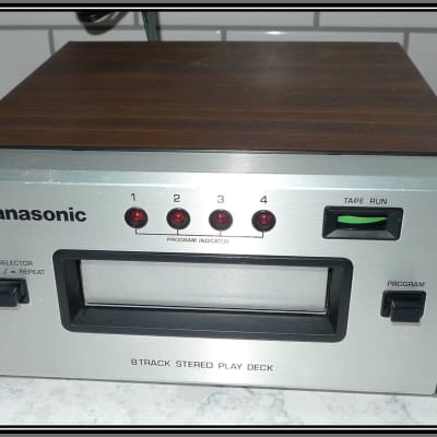 Panasonic RS-807 Stereo 8-Track Player Nice FREE SHIP | Reverb