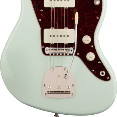 Fender VM Jazzmaster Sonic Blue with Matching Headstock | Reverb