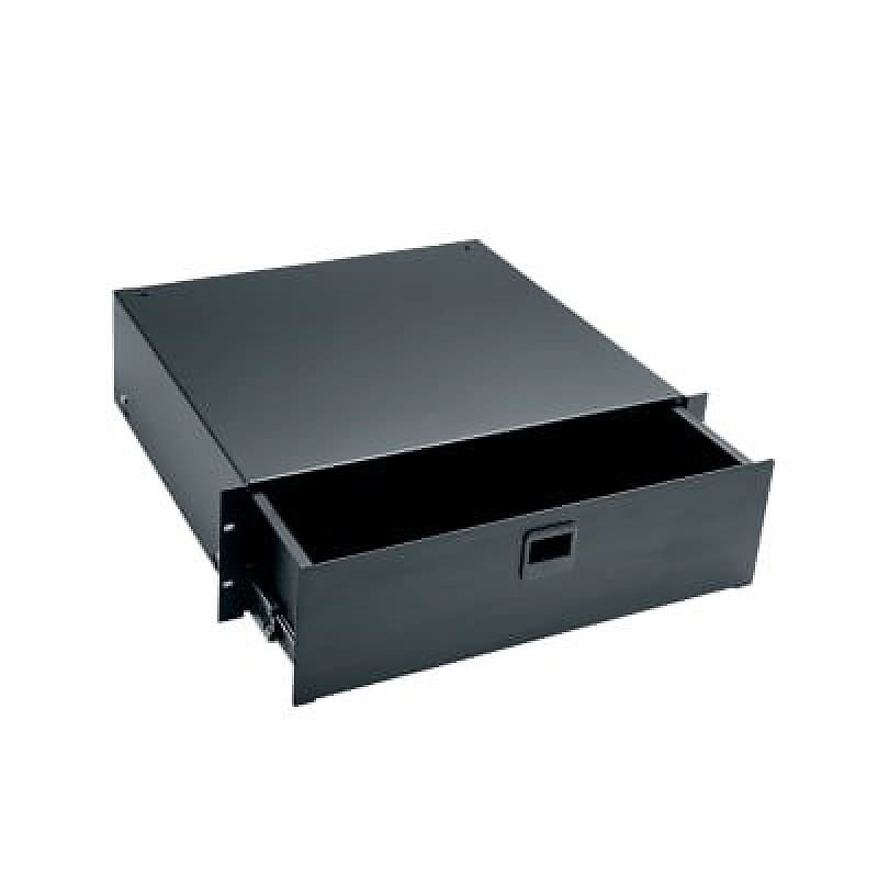 Middle Atlantic D3 3-Space Rack Drawer - Black Brushed | Reverb