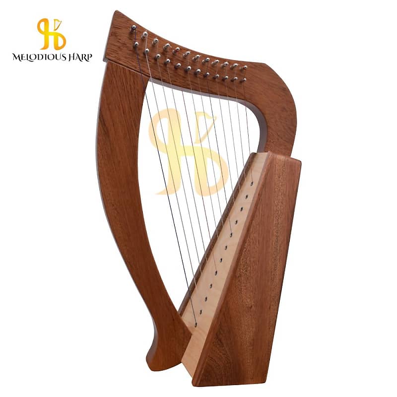 12 Strings Celtic Lever Harp | Folk Harp for Irish Music | | Reverb