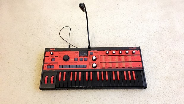Korg MicroKorg Red and Black Limited Edition | Reverb