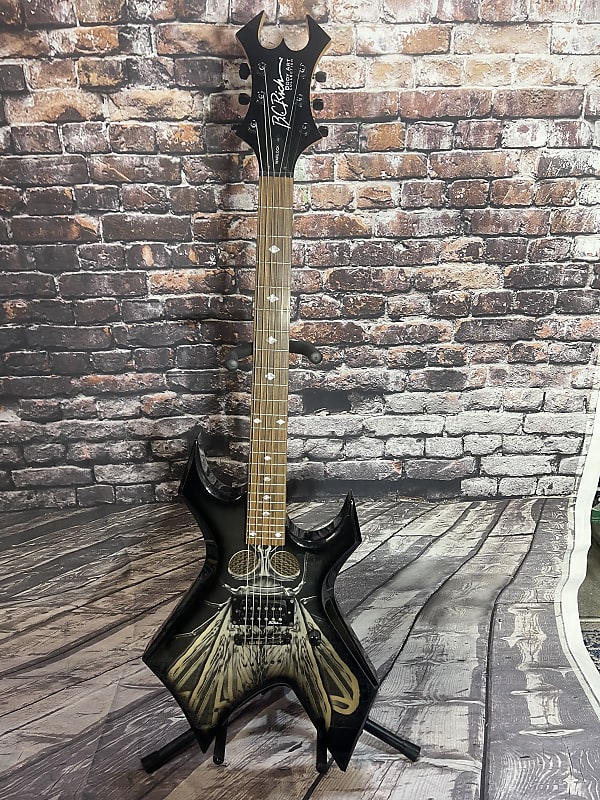 B.C. Rich Warlock 2004 Body art the fly | Reverb