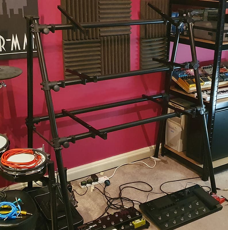 Jaspers Synth Stand 3D-120B 2020s - Black | Reverb