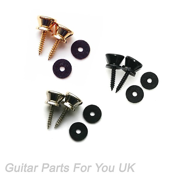 Electric Guitar Strap Buttons Strap Pins For Stratocaster | Reverb UK