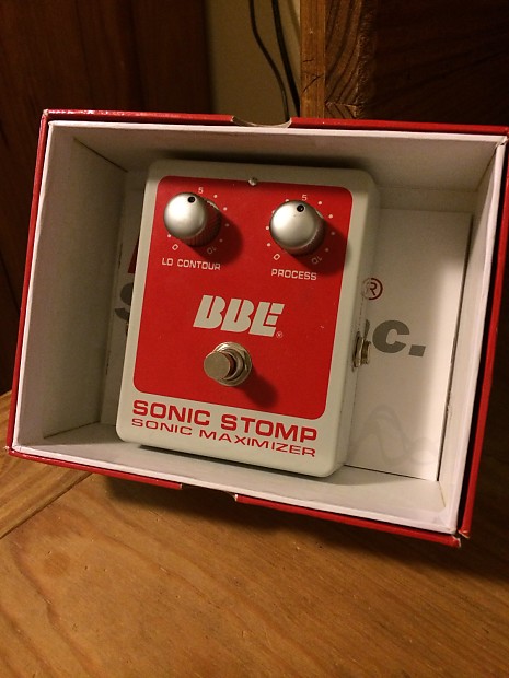 BBE Sonic Stomp Sonic Maximizer Red/White | Reverb