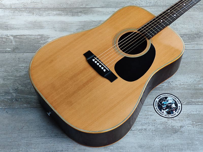 1978 Suzuki "Three S" Japan W-150 Dreadnought Acoustic Guitar | Reverb