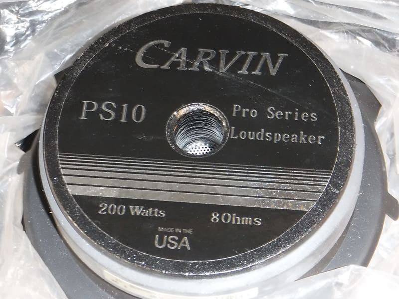 10" Carvin PS10 Pro Series Loudspeaker. Made U. S. A. | Reverb