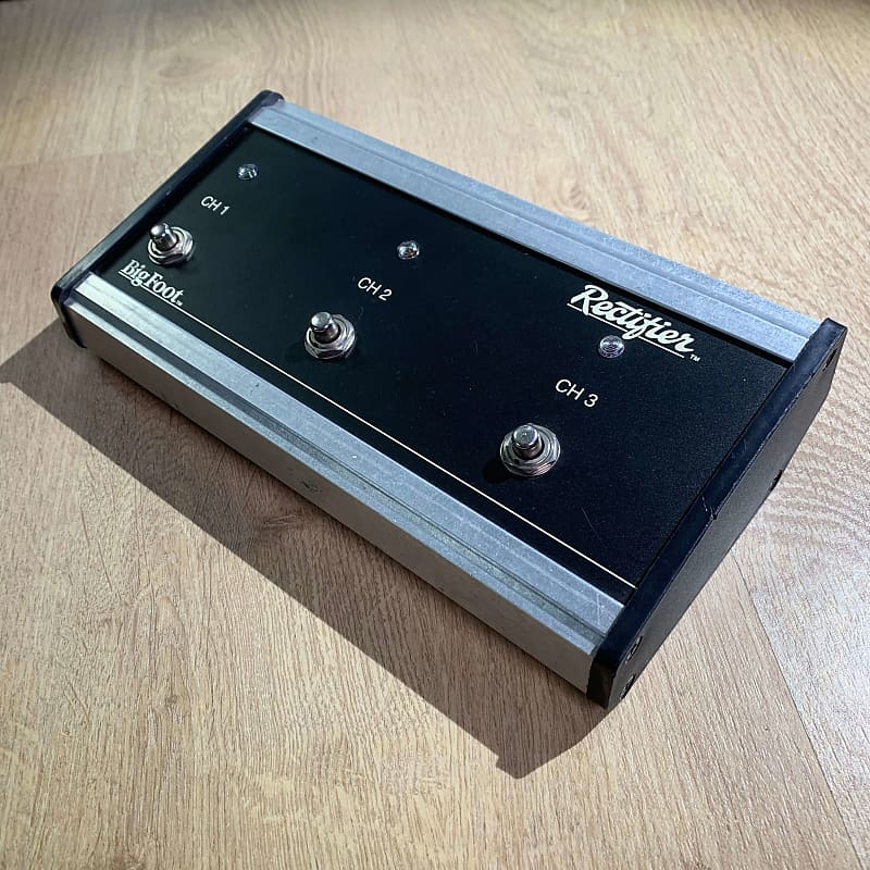 Mesa Boogie Rectifier Footswitch 2000's Black Custom Order 3 | Reverb