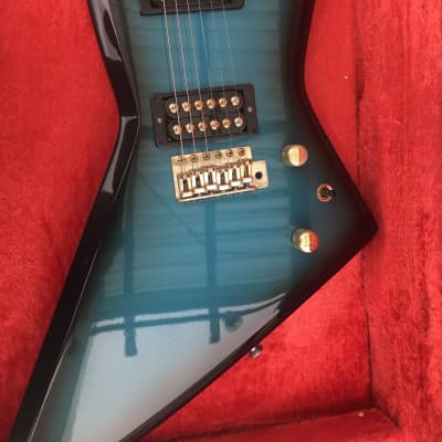 Aria Pro II, Explorer, ZZ Deluxe, Deep Red, MIJ, 1982 | Reverb