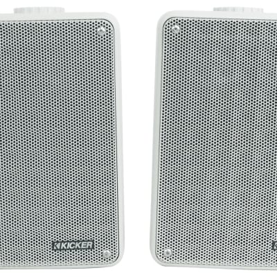 (4) Kicker KB6 6.5" Grey Indoor/Outdoor Home Theater | Reverb