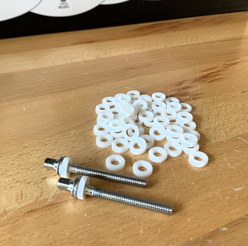 Nylon Tension Rod Washers, White - Pack of 50 | Reverb