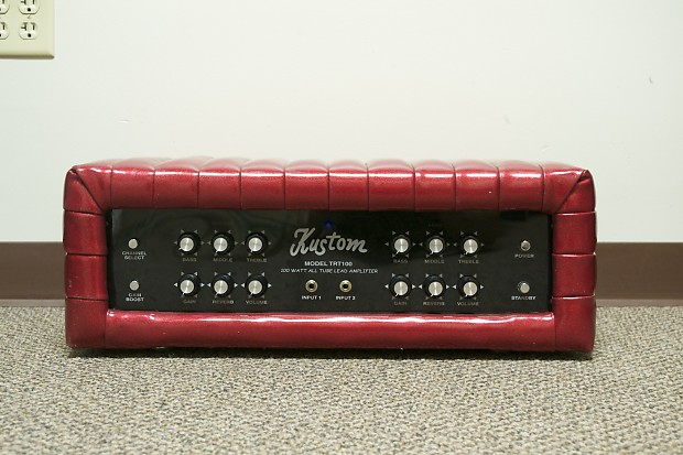 Kustom TRT100 100 Watt Tube Guitar Amplifier Head | Reverb Slovenia