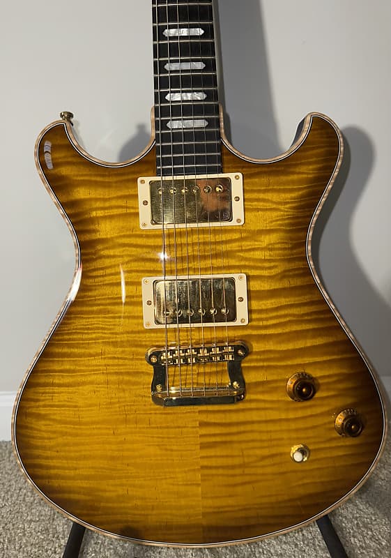 Knaggs Keya T1 - maple top 2023 - Tobacco Burst | Reverb
