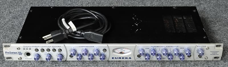 PreSonus Eureka Channel Strip Preamp Compressor Equalizer | Reverb