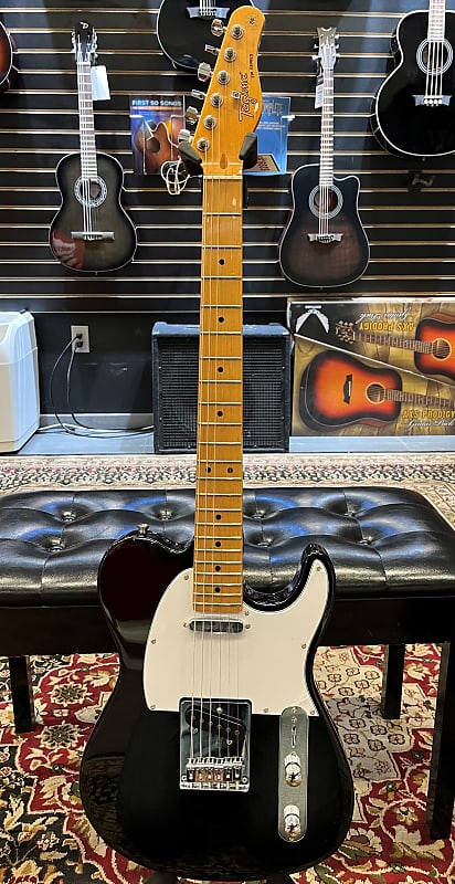 Tagima TW 55-BK-LF/WH Electric Guitar | Reverb