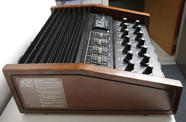 Ross PC 4100 CP 4 Channel Mixer / Amplifier with Reverb | Reverb