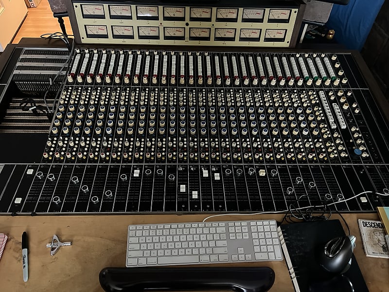 Auditronics 501 Recording console 26 channel mixer Vintage | Reverb