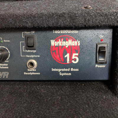 SWR Workingman's 15 160w Bass Combo Amp, 15" Speaker, Piezo | Reverb