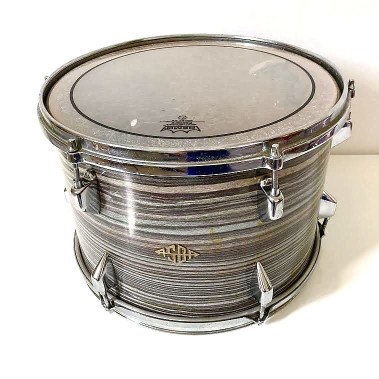 Asba 13" x 9" rack tom - Vintage 1970's - super rare finish | Reverb