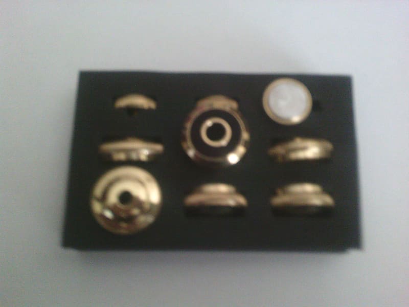 Carol Brass LIGHTWEIGHT VALVE CAP SET 2024 - LACQUER | Reverb