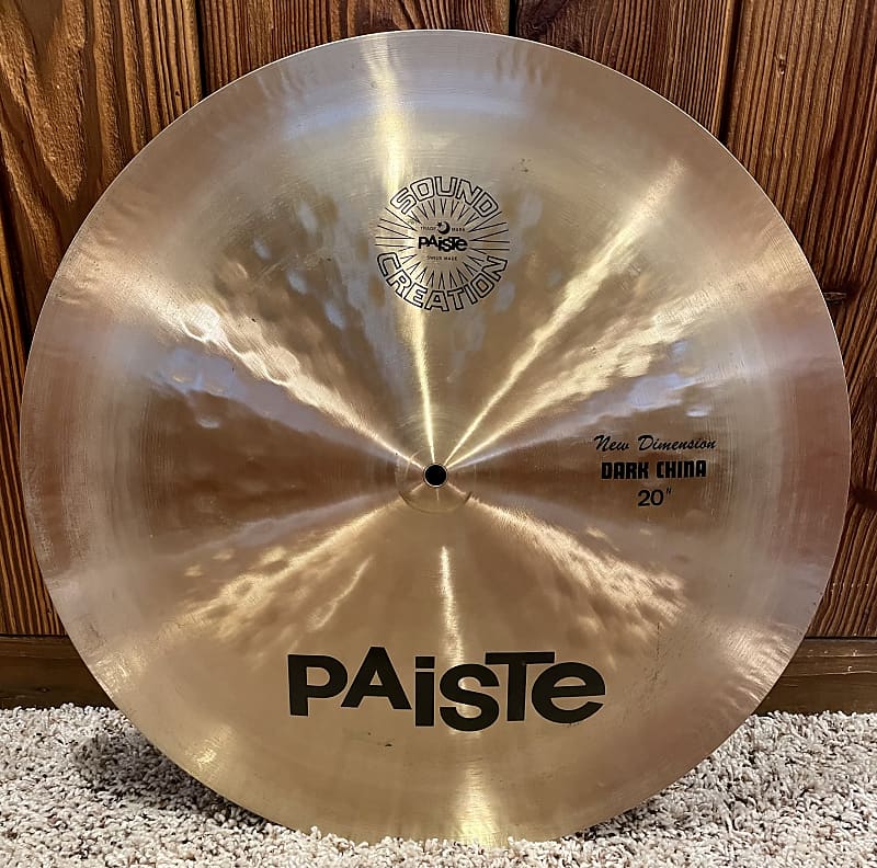 Paiste 20” Sound Creation New Dimension Dark China | Reverb