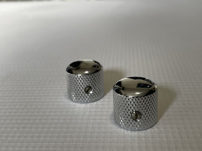 2000's Japan Jackson Dinky Guitar Chrome Dome Metal Volume | Reverb