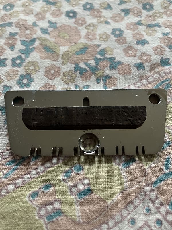 Danelectro 12 string bridge 1960’s - Chrome | Reverb