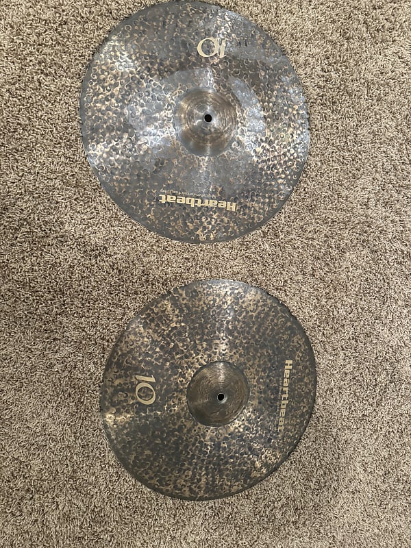 Heartbeat 10 series 17” inch hi hat set 2020s | Reverb
