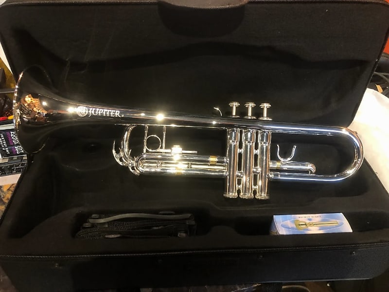Jupiter JTR1100R Intermediate Bb Trumpet 2010s - Silver | Reverb