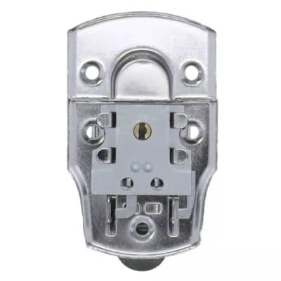 Mid-Size Lockable Briefcase Style Latch With Keys Nickel | Reverb