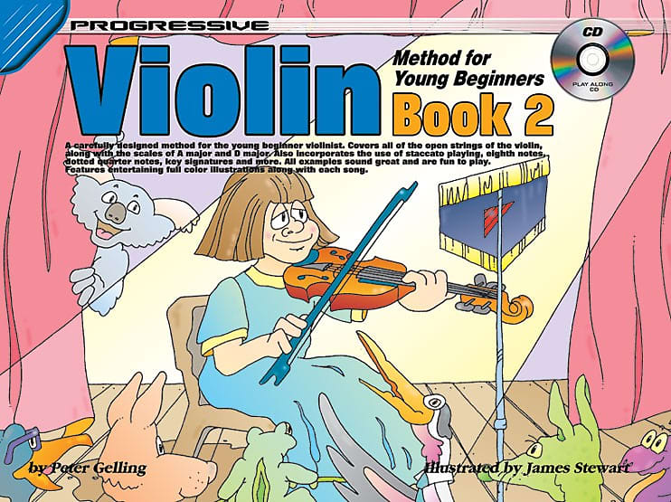 Progressive Violin Method for Young Beginners - Book 2 | Reverb