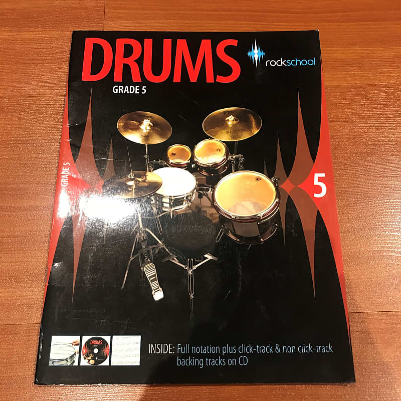 Drums Grade 5 by RockschoolMusic Book | Reverb