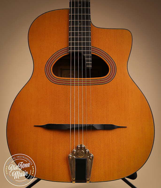 Gitane Cigano GJ-15 Acoustic Gypsy Jazz Guitar Natural | Reverb UK
