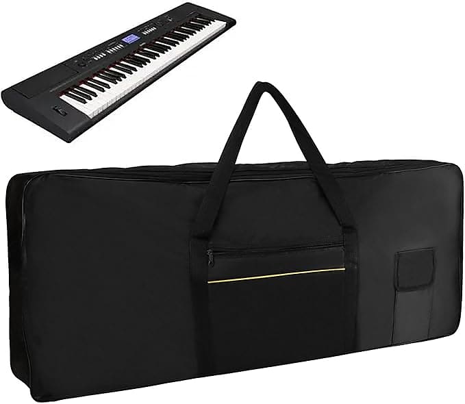 61 Keys Electric Piano Keyboard Gig Bag, Portable Electric | Reverb