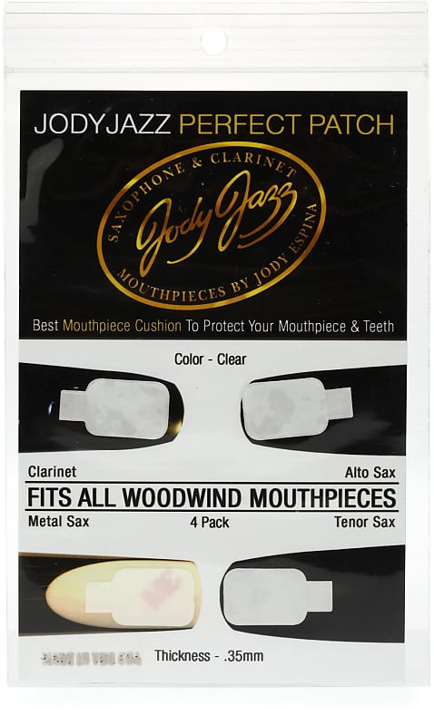 JodyJazz Perfect Patch - .35mm Clear (4-pack) | Reverb