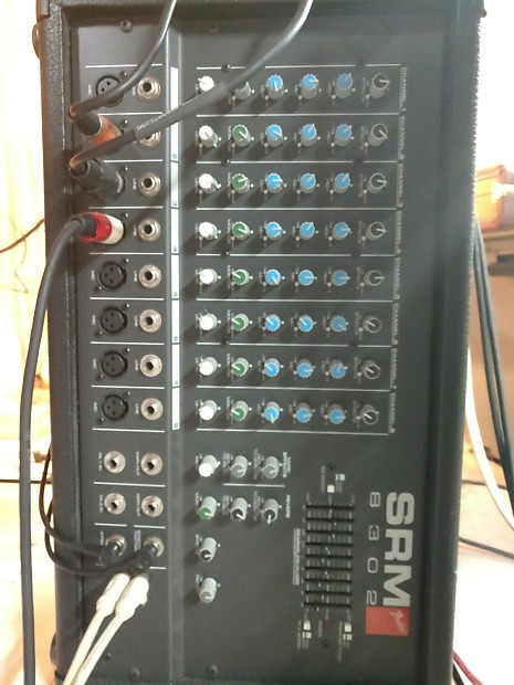 Fender SRM 8302 Powered Mixer | Reverb