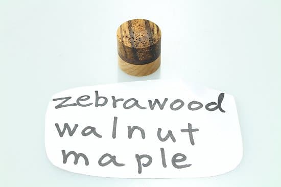 TRK KNOBS Ken Smith Woods zebrawood / walnut / maple | Reverb