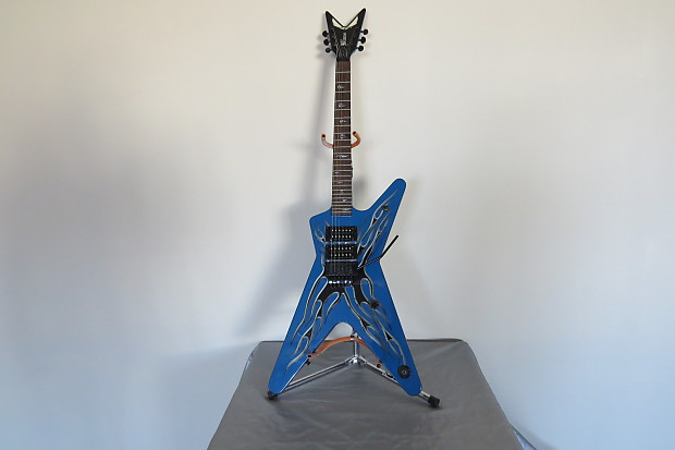 Dean ML Buddy Blaze 2009 Blue | Reverb