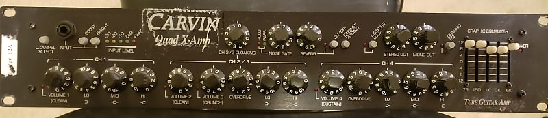 Carvin quad x4 tube preamp | Reverb