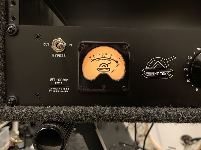 Locomotive Audio Weight Tank WT-COMP Vari-Mu Tube Compressor | Reverb