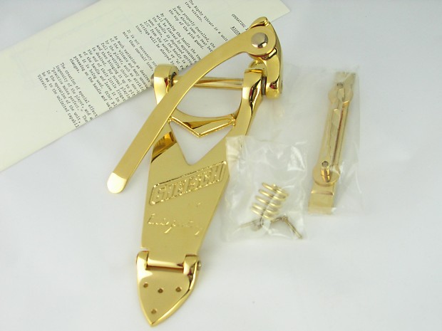 Gretsch Bigsby NOS Gold Tailpiece 1960's Gold | Reverb